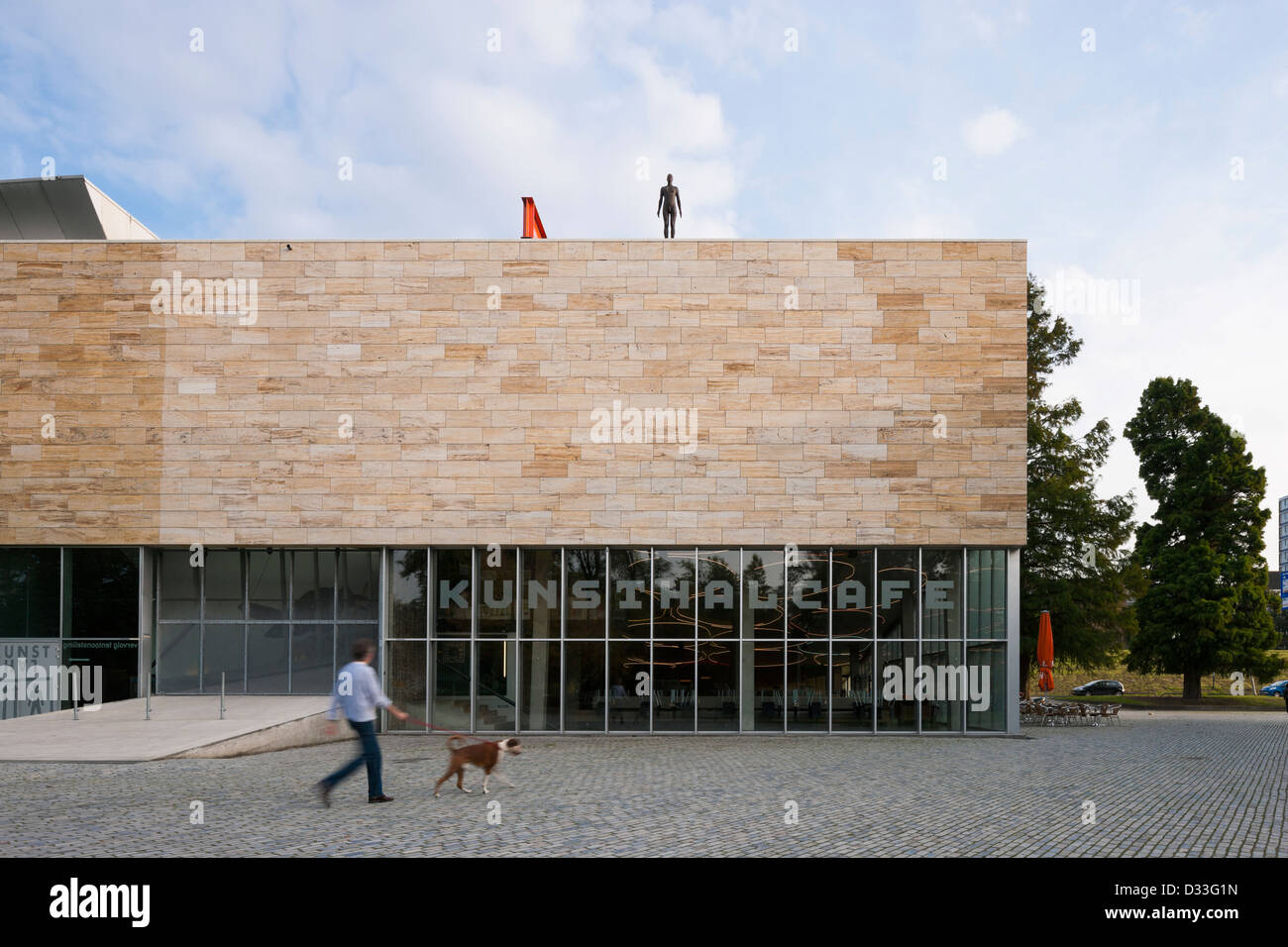 Kunsthal, Rotterdam, Netherlands. Architect: OMA, 1992. Partial ...