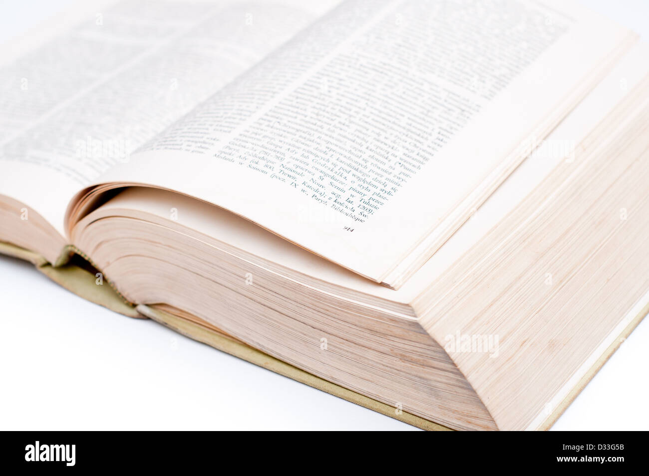 Old big vintage book background Stock Photo - Alamy