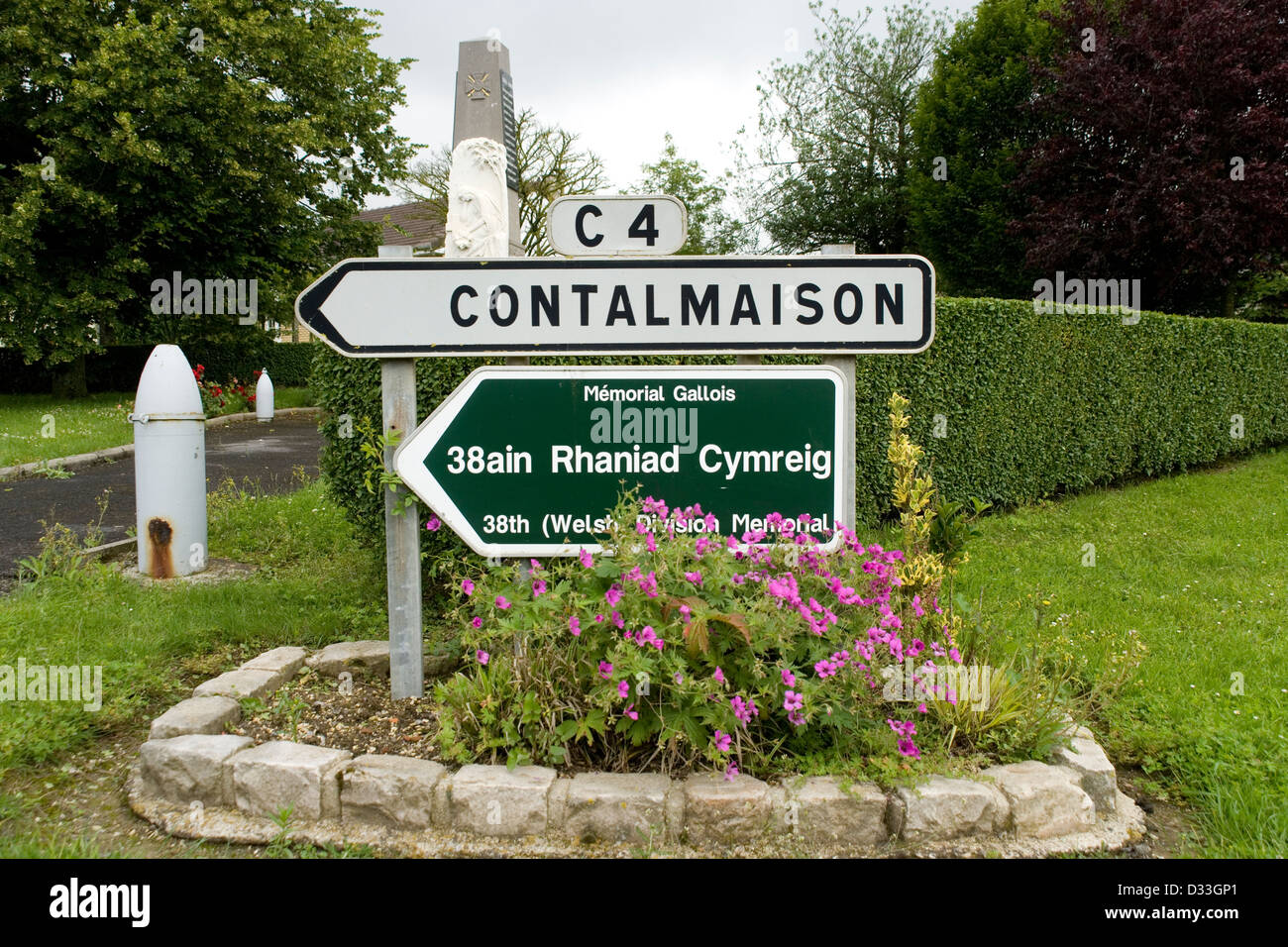 Welsh 38th division memorial hi-res stock photography and images - Alamy