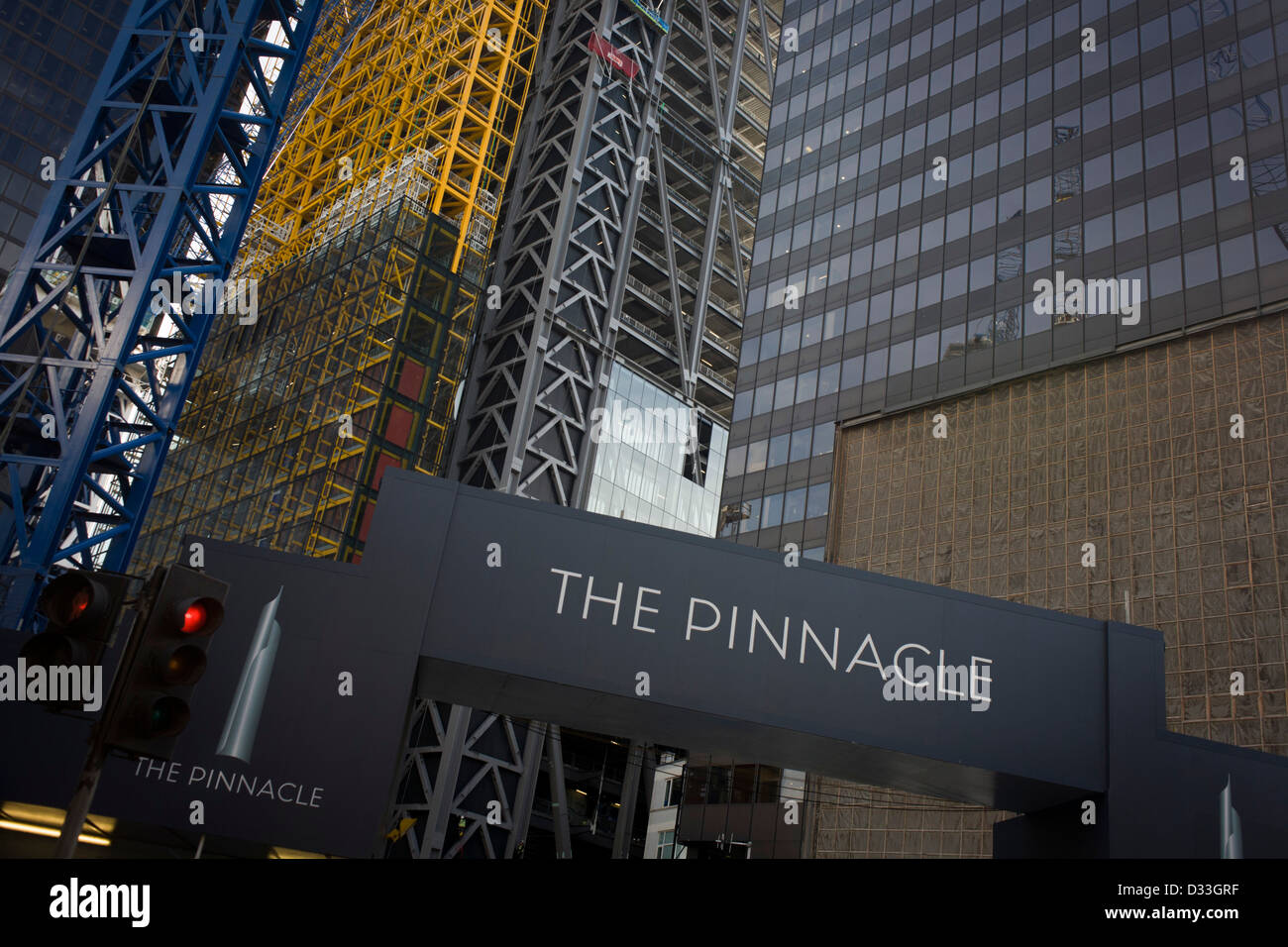 Construction in the capital where The Pinnacle project is on hold on ...