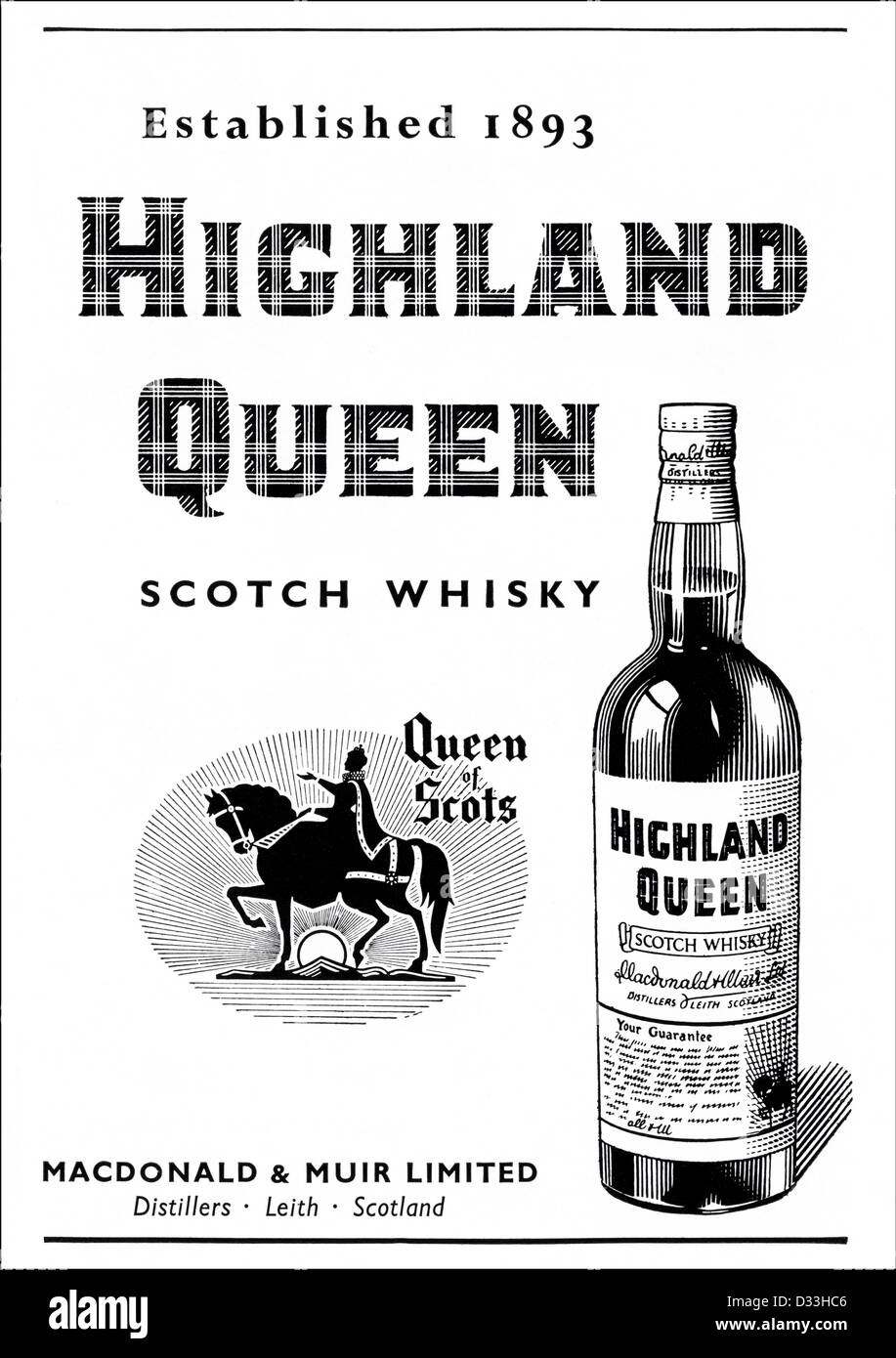 Original 1950s vintage print advertisement from English magazine ...