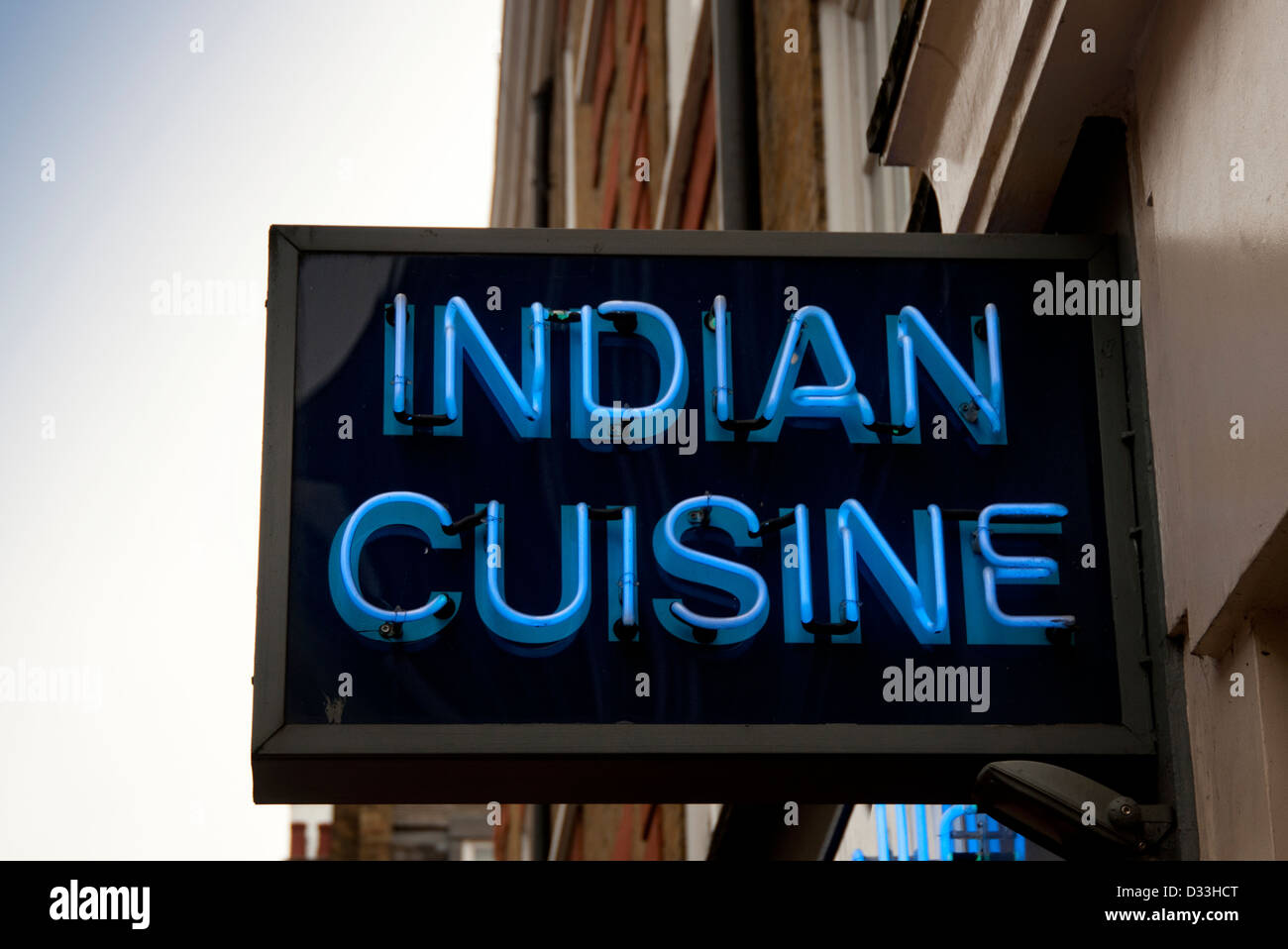 Sign outside indian restaurant hi-res stock photography and images - Alamy
