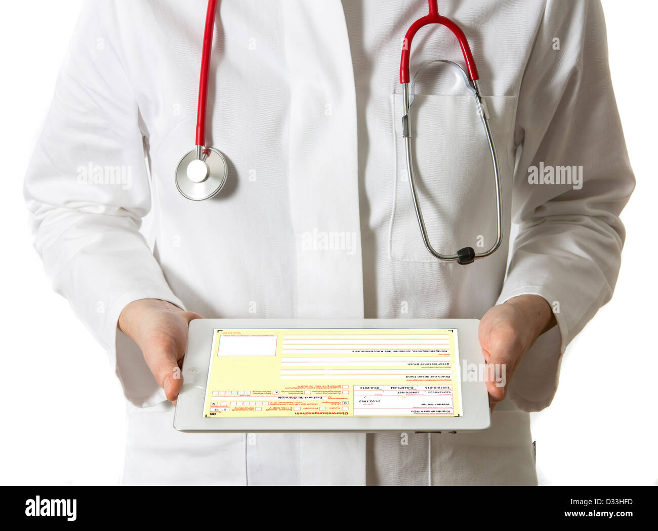 Prescription form hi-res stock photography and images - Alamy
