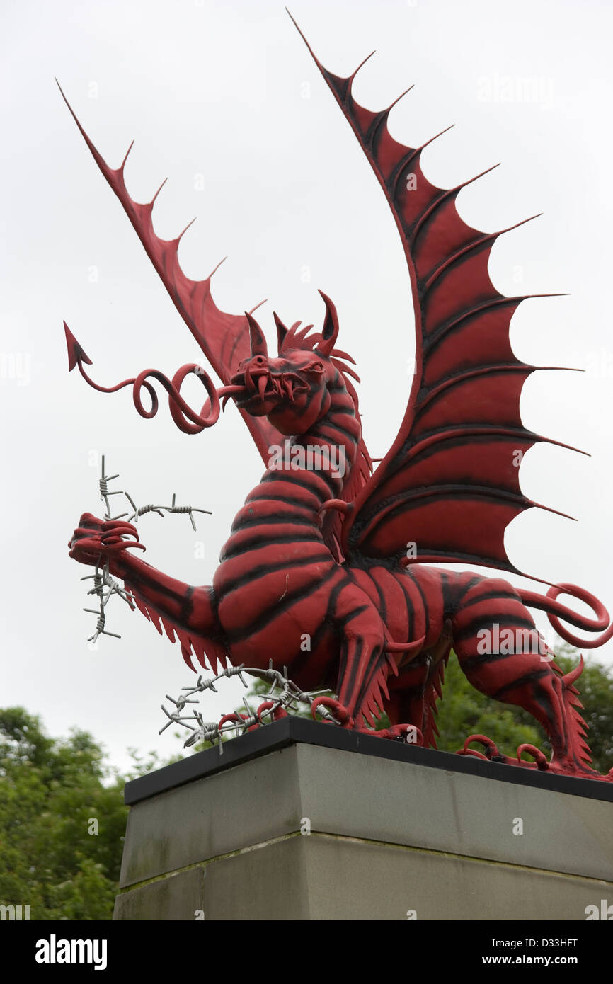 38th Welsh Division Memorial overlooking Mametz wood on the Somme in ...