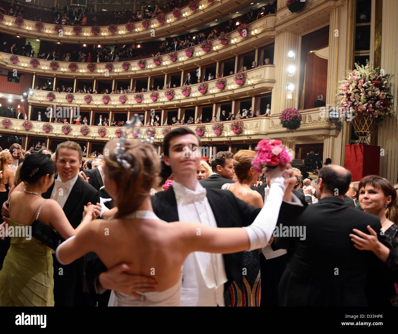 Guests dance at the Vienna Opera Ball in Vienna, Austria, 07 February ...