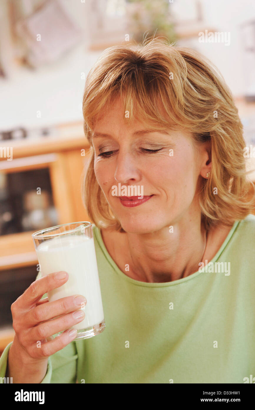 Milk Woman Cows Glass High Resolution Stock Photography and Images - Alamy