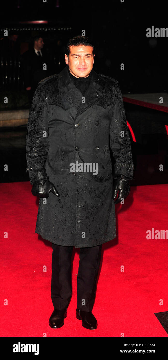 Tamer Hassan attend the UK Film Premiere of A GOOOD DASY TO DIE HARD at ...