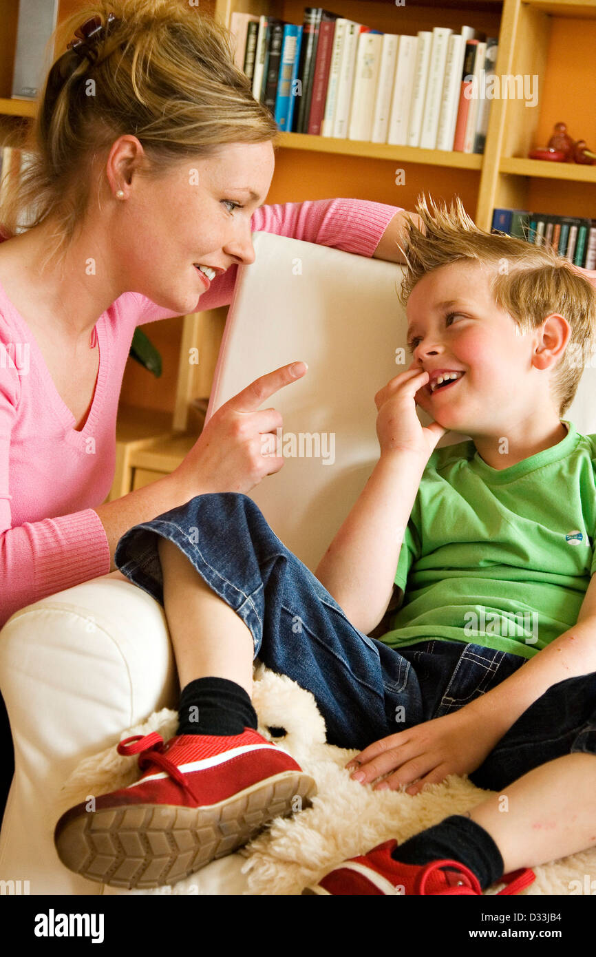 Mother Scolds Child Stock Photos & Mother Scolds Child Stock Images - Alamy