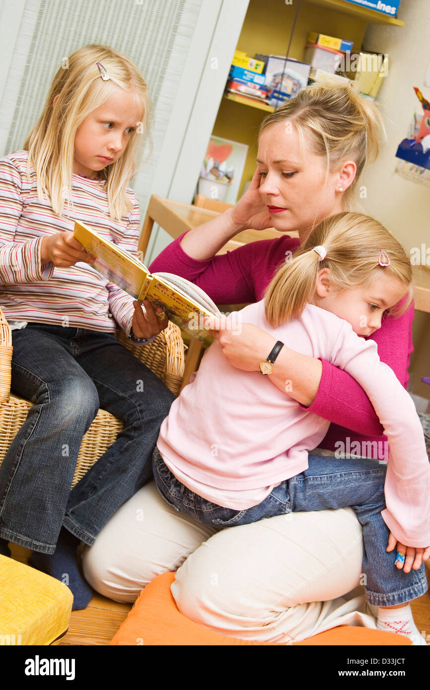 Harried mother hi-res stock photography and images - Alamy