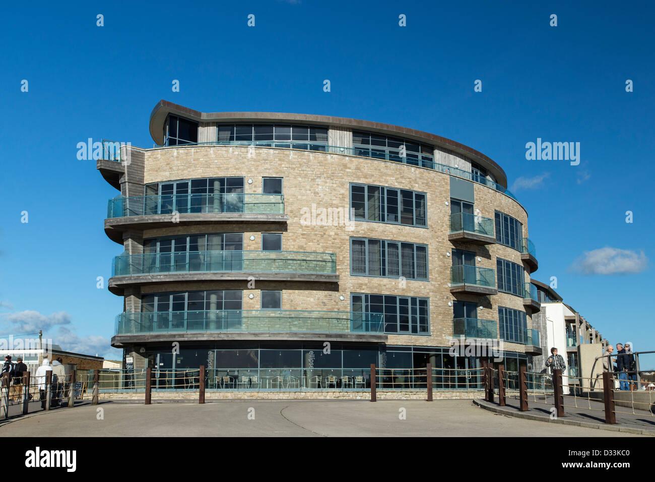The Ellipse, Quayside, West Bay, Bridport, Dorset, England Stock Photo ...