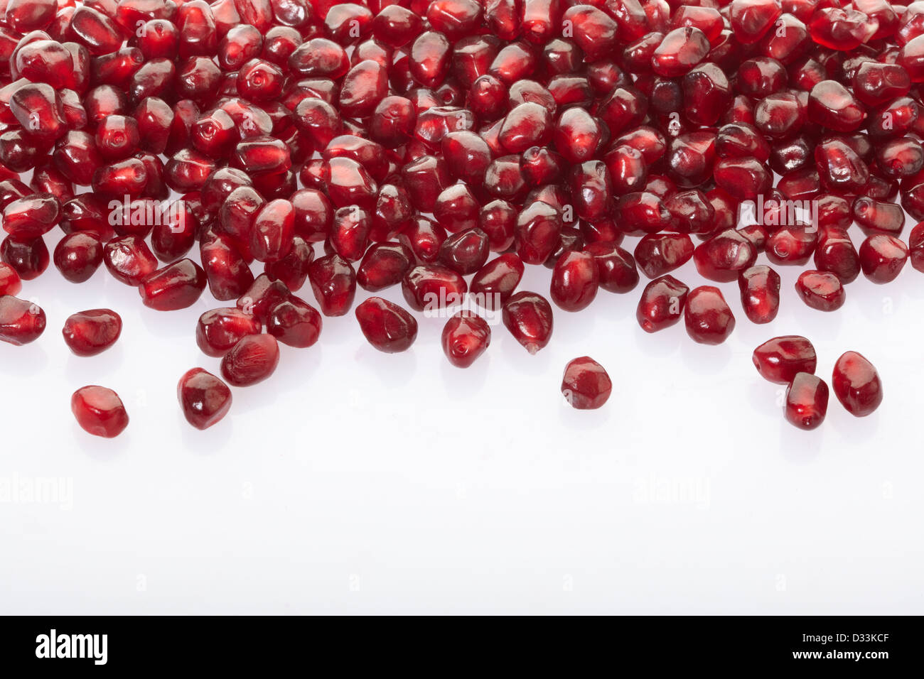 Pomegranate seed border Stock Photo - Alamy