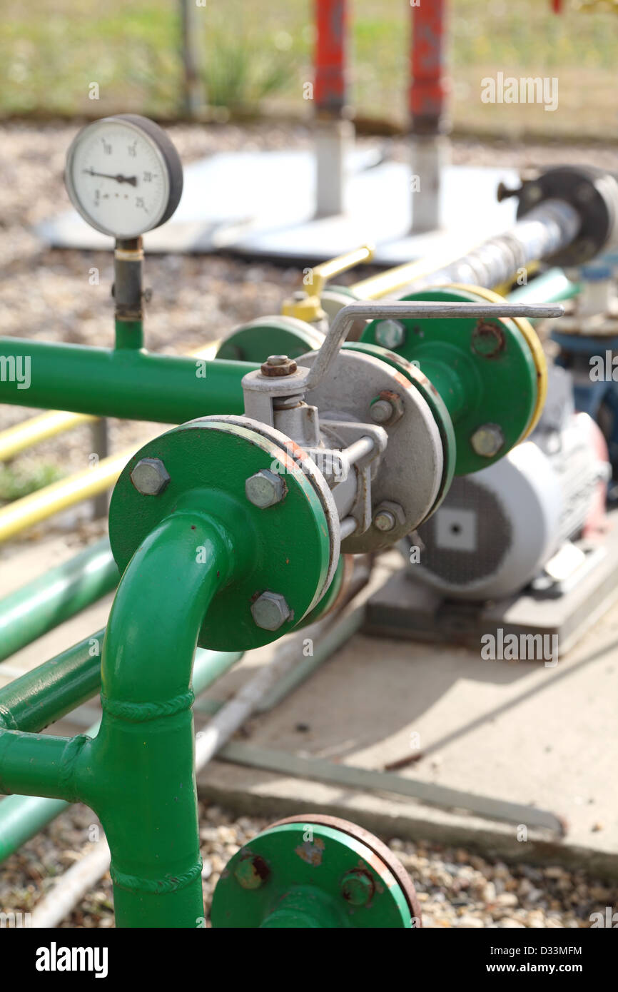 Gas manometer pipeline hi-res stock photography and images - Alamy