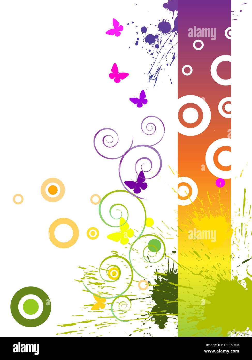 Colorful graphic design Stock Photo - Alamy