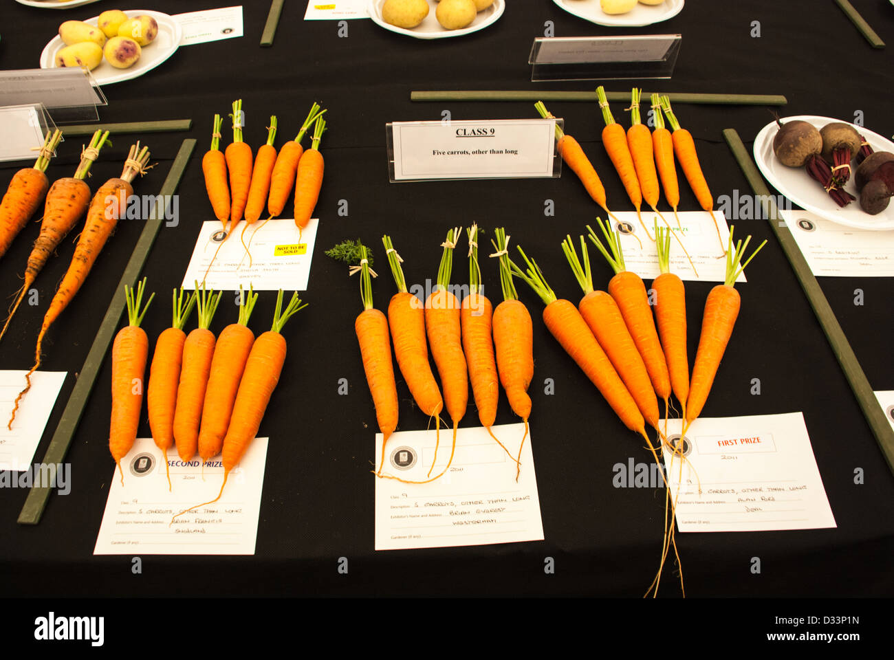 Vegetable show bench hi-res stock photography and images - Alamy