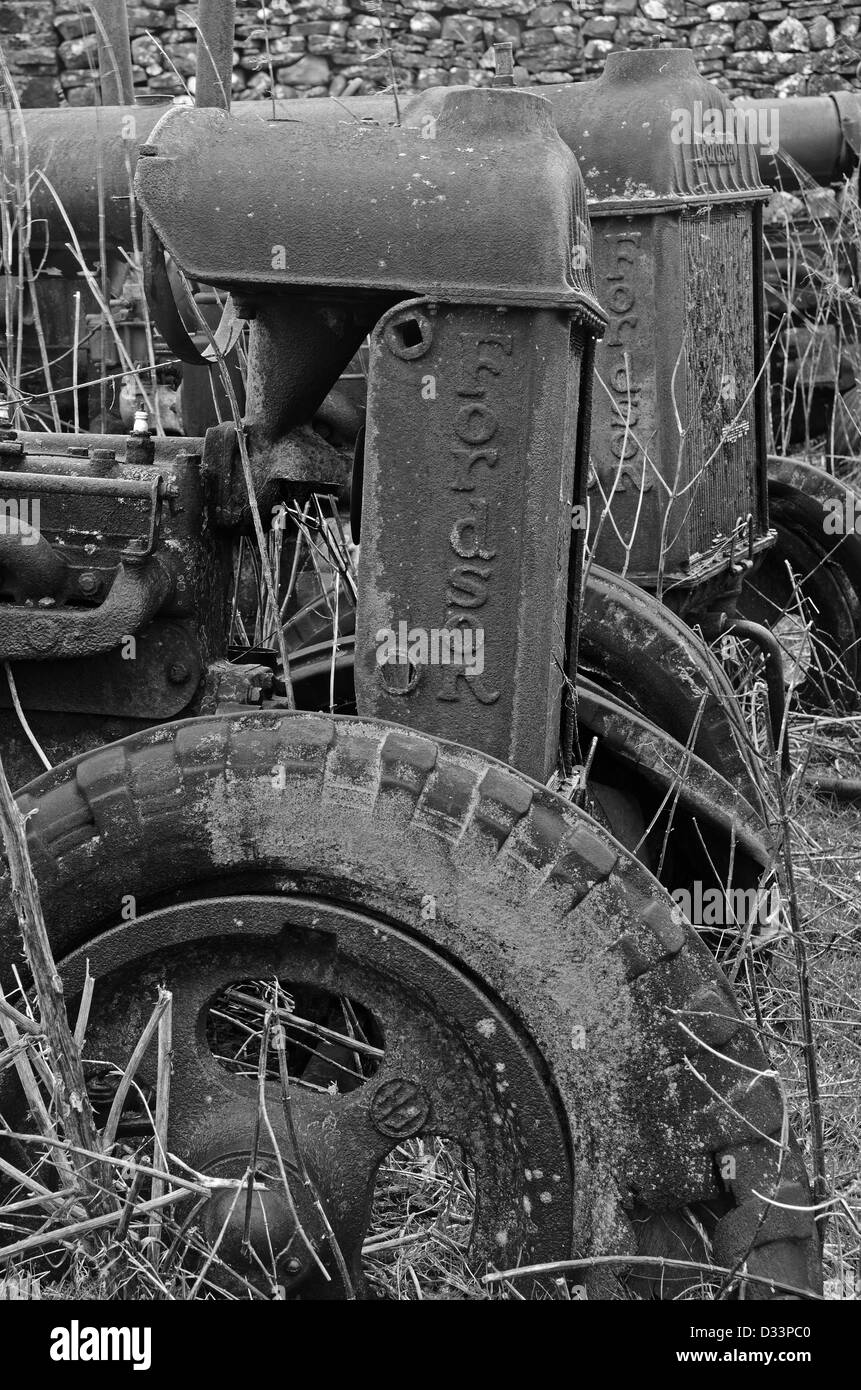 Tractor Fordson Black and White Stock Photos & Images - Alamy