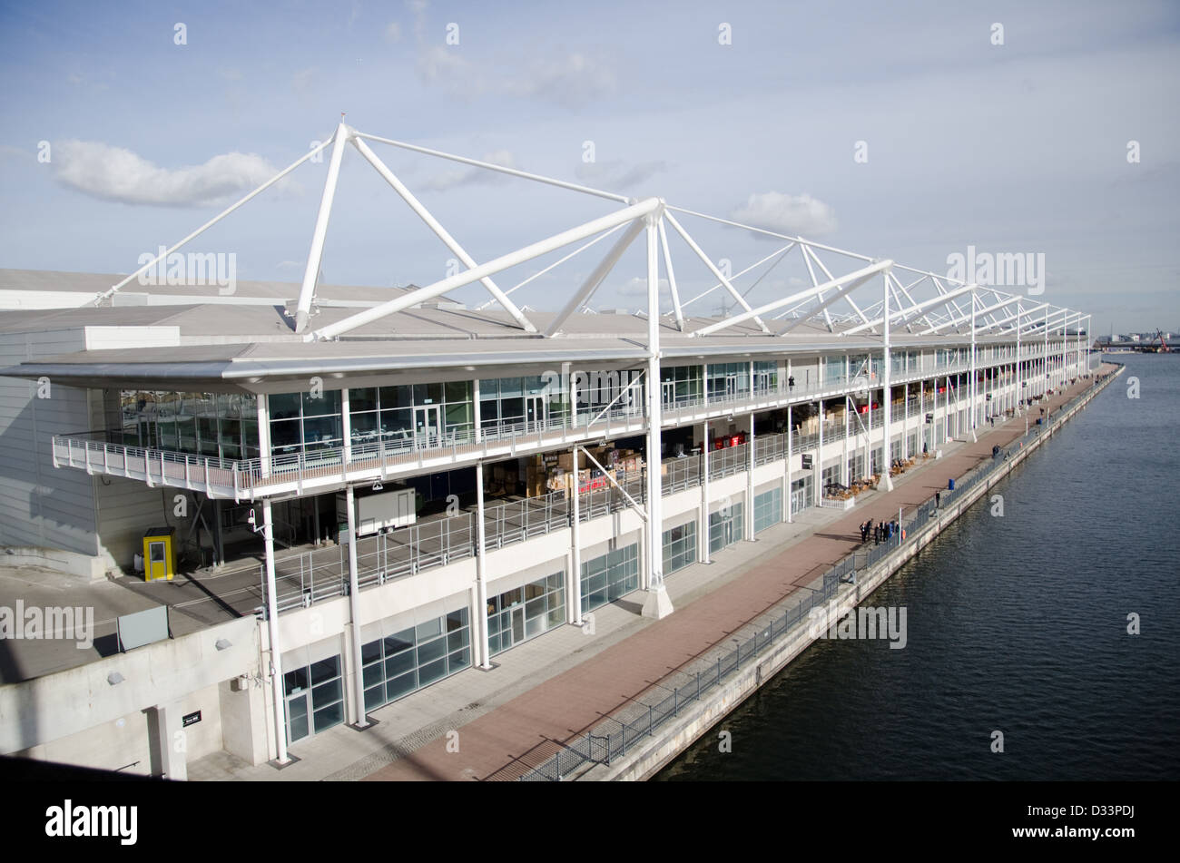 Royal victoria docks excel exhibition hi-res stock photography and ...