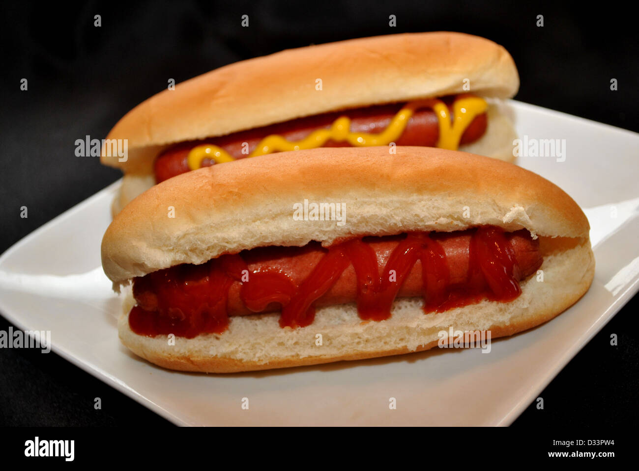 American hotdogs hi-res stock photography and images - Alamy