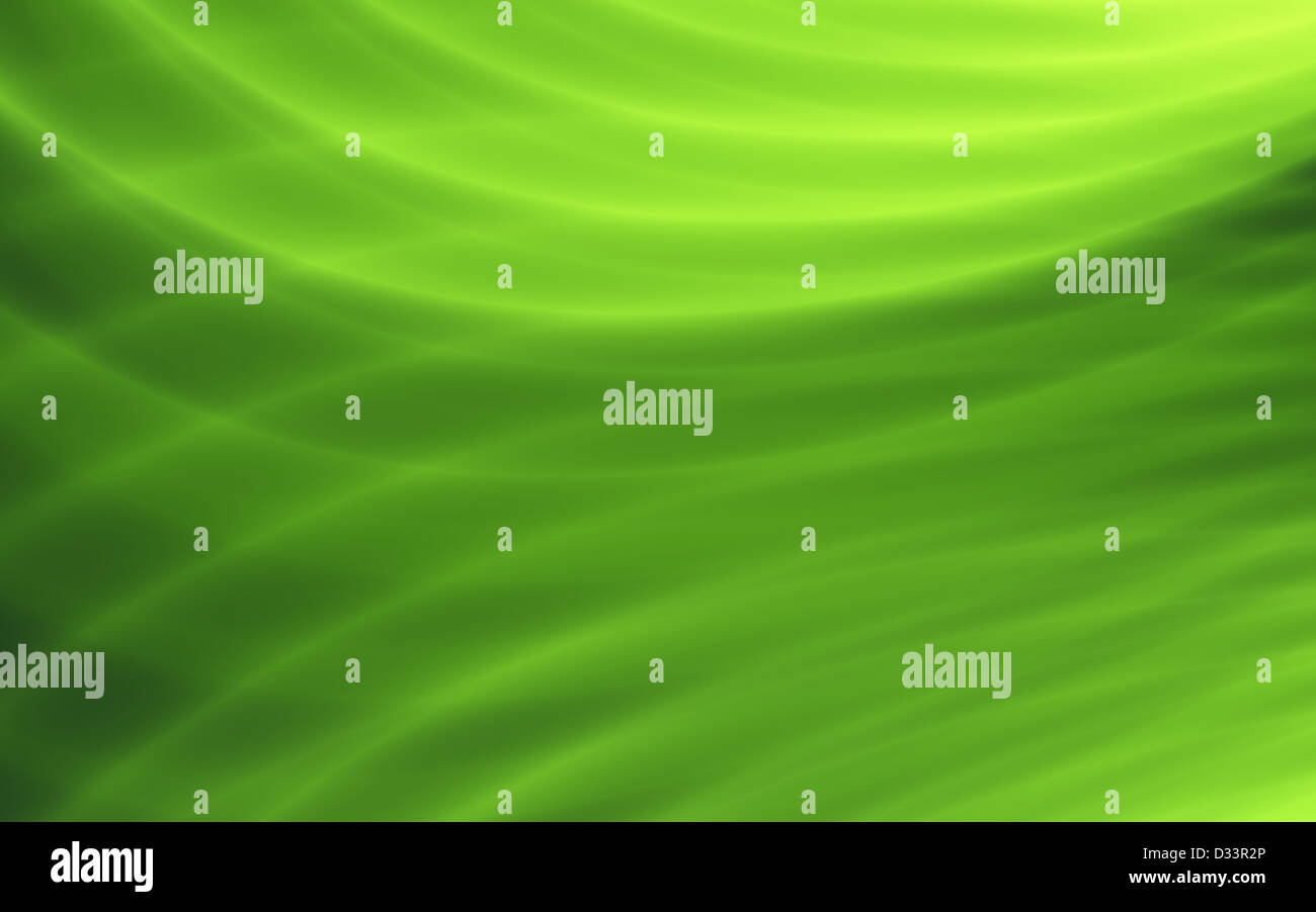 Template wave green abstract background Stock Photo - Alamy