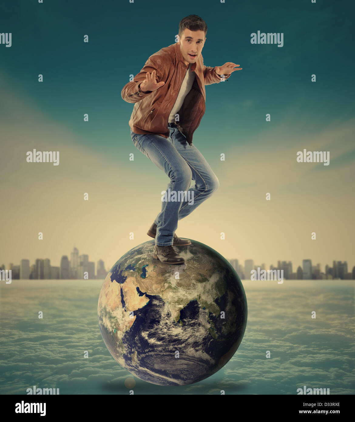 Beautiful shot sea balanced hi-res stock photography and images - Alamy