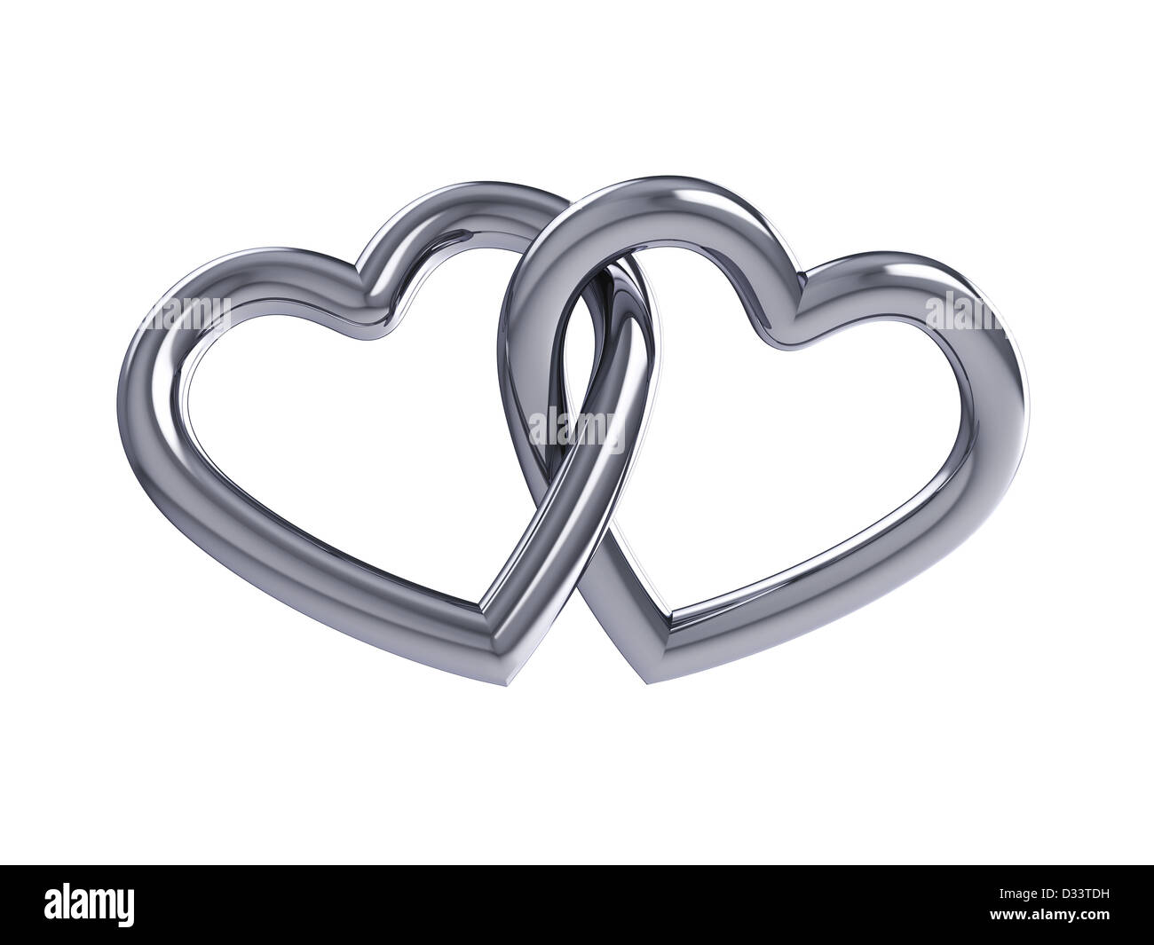 Intersecting hearts hi-res stock photography and images - Alamy