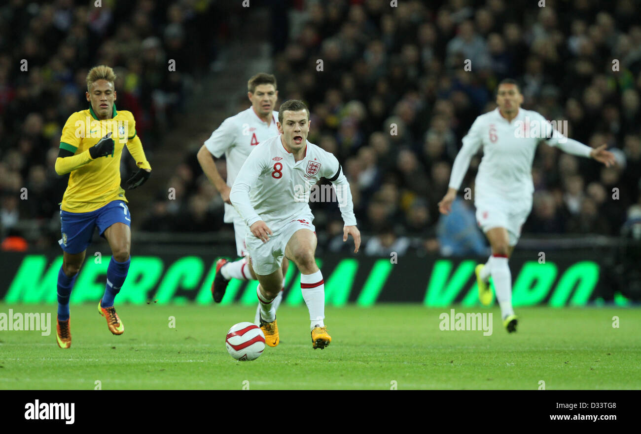 Soccer friendly england v brazil wembley hi-res stock photography and ...