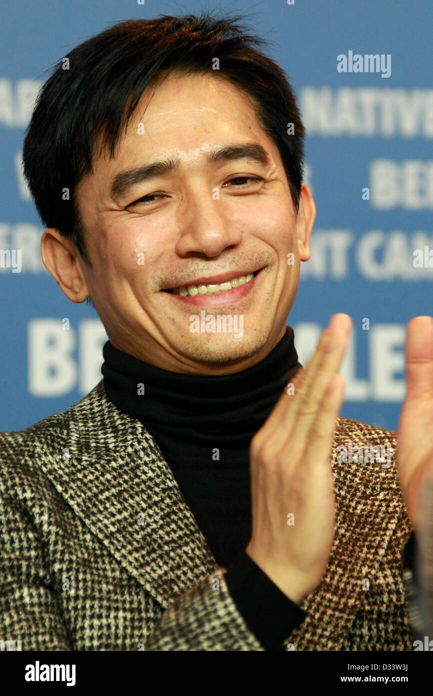 Berlin, Germany. 7th February 2013. Actor Tony Leung during the 'The ...