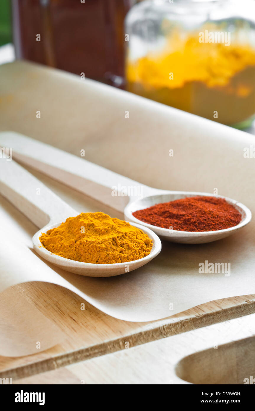 Curry powder red chilli hi-res stock photography and images - Alamy