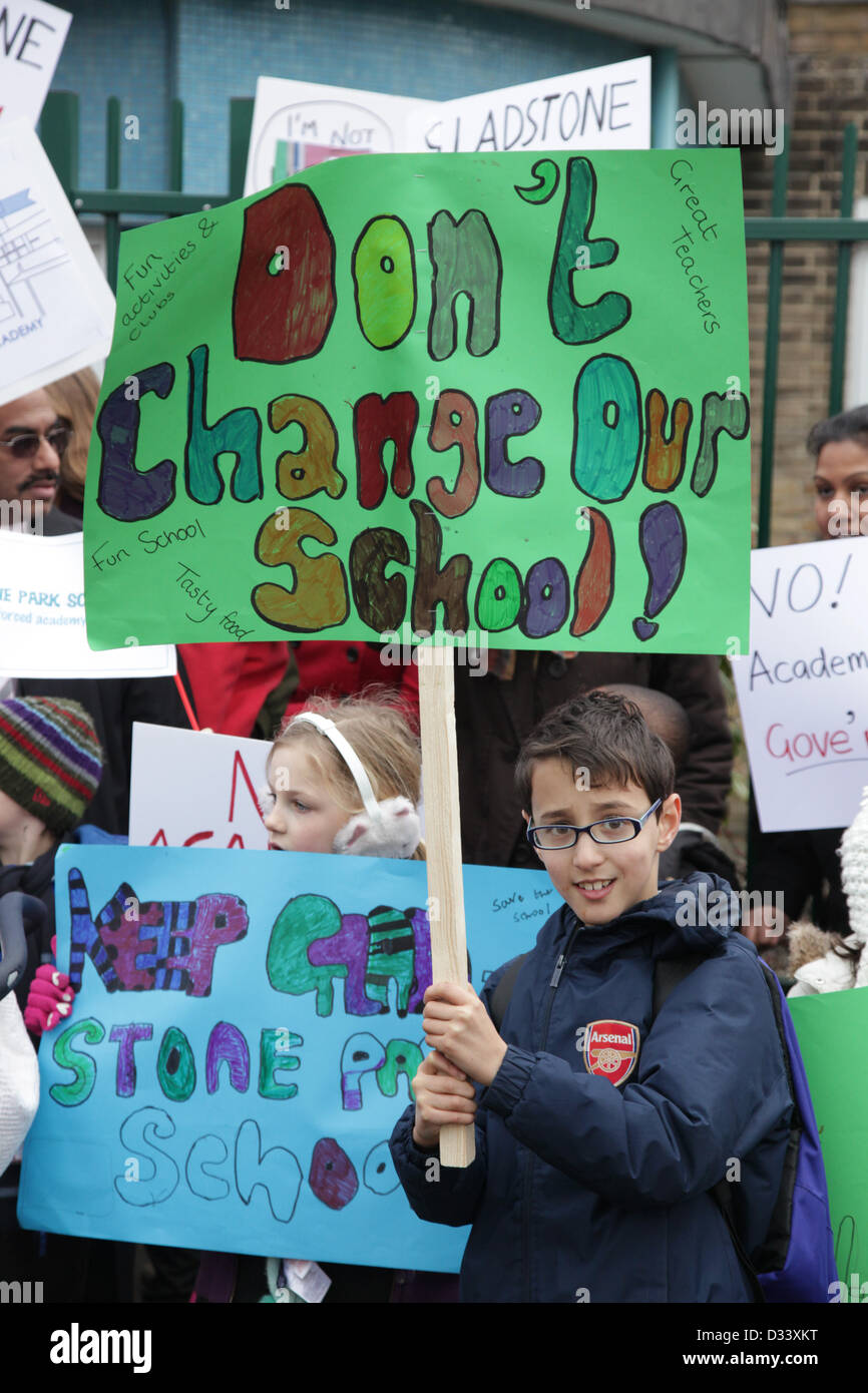 School protest hi-res stock photography and images - Alamy