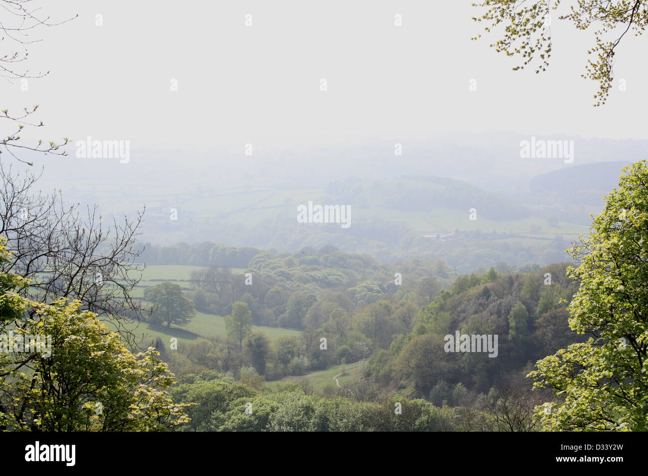 Open landscape fading into the distance Stock Photo - Alamy