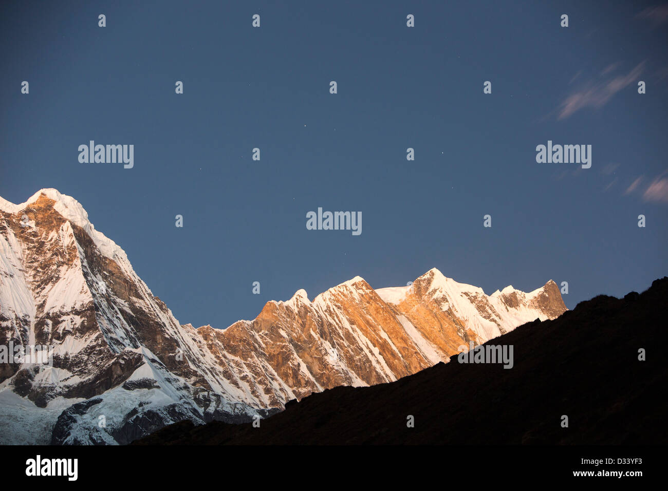 Night in the himalayas hi-res stock photography and images - Alamy