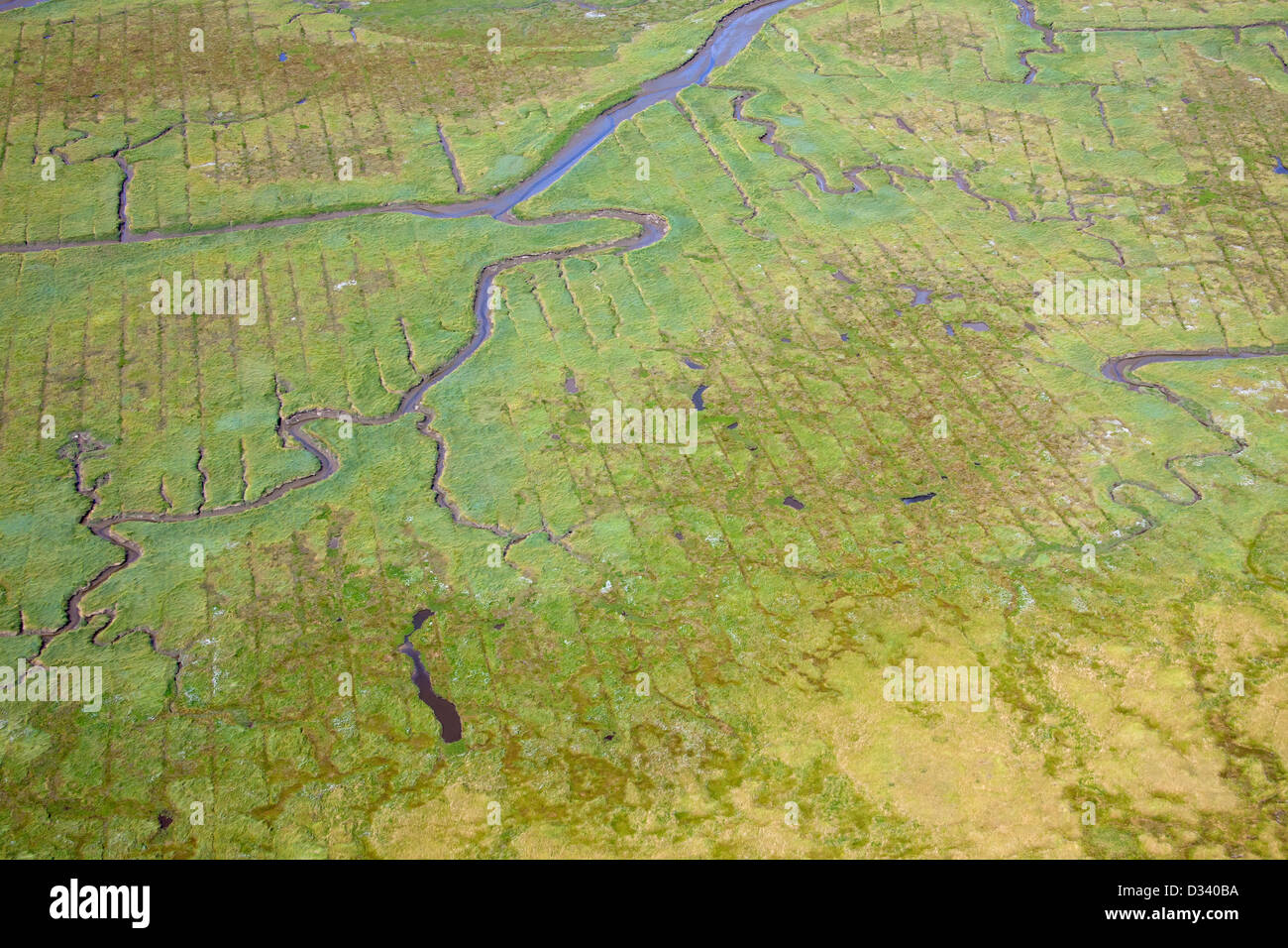 Salt Marsh Aerial Stock Photos & Salt Marsh Aerial Stock Images - Alamy