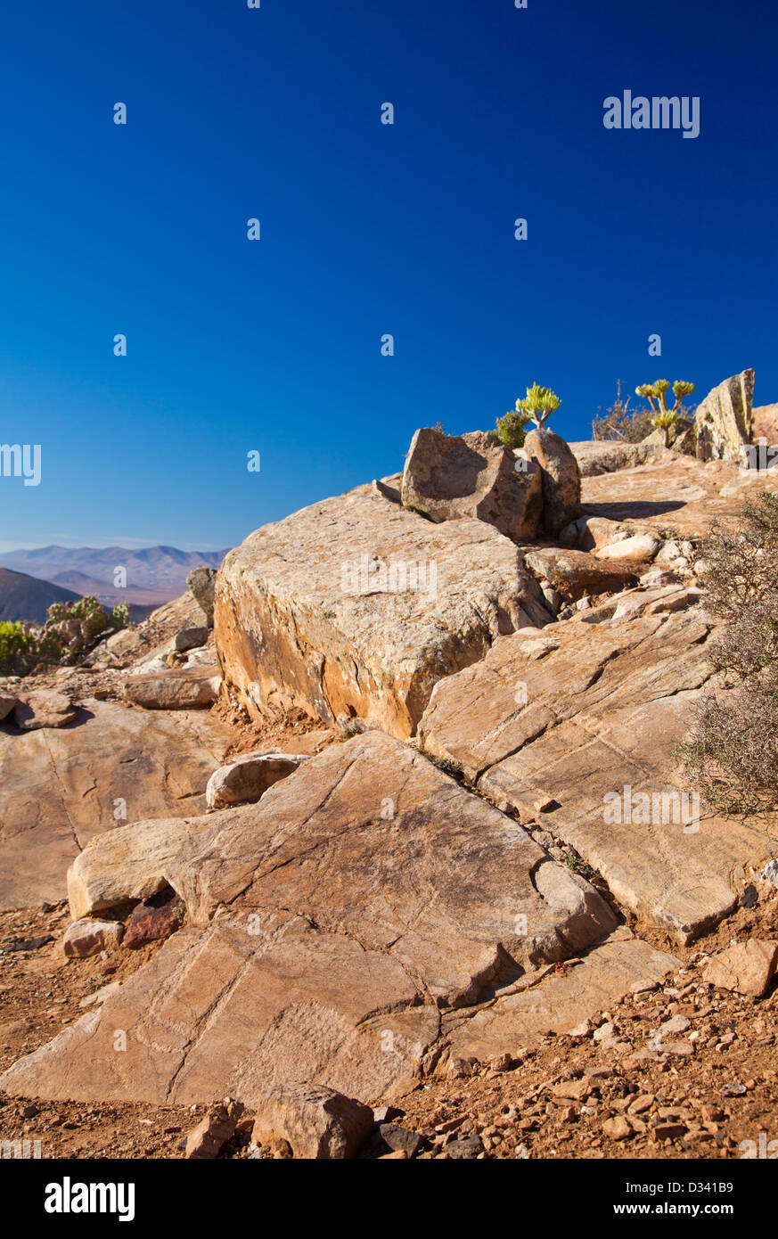 podomorphs on Tindaya Stock Photo - Alamy