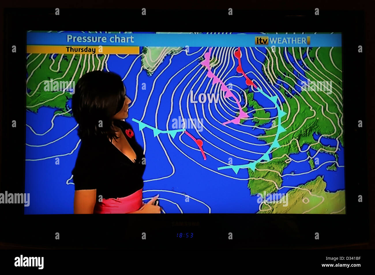 Weather forecast map hi-res stock photography and images - Alamy