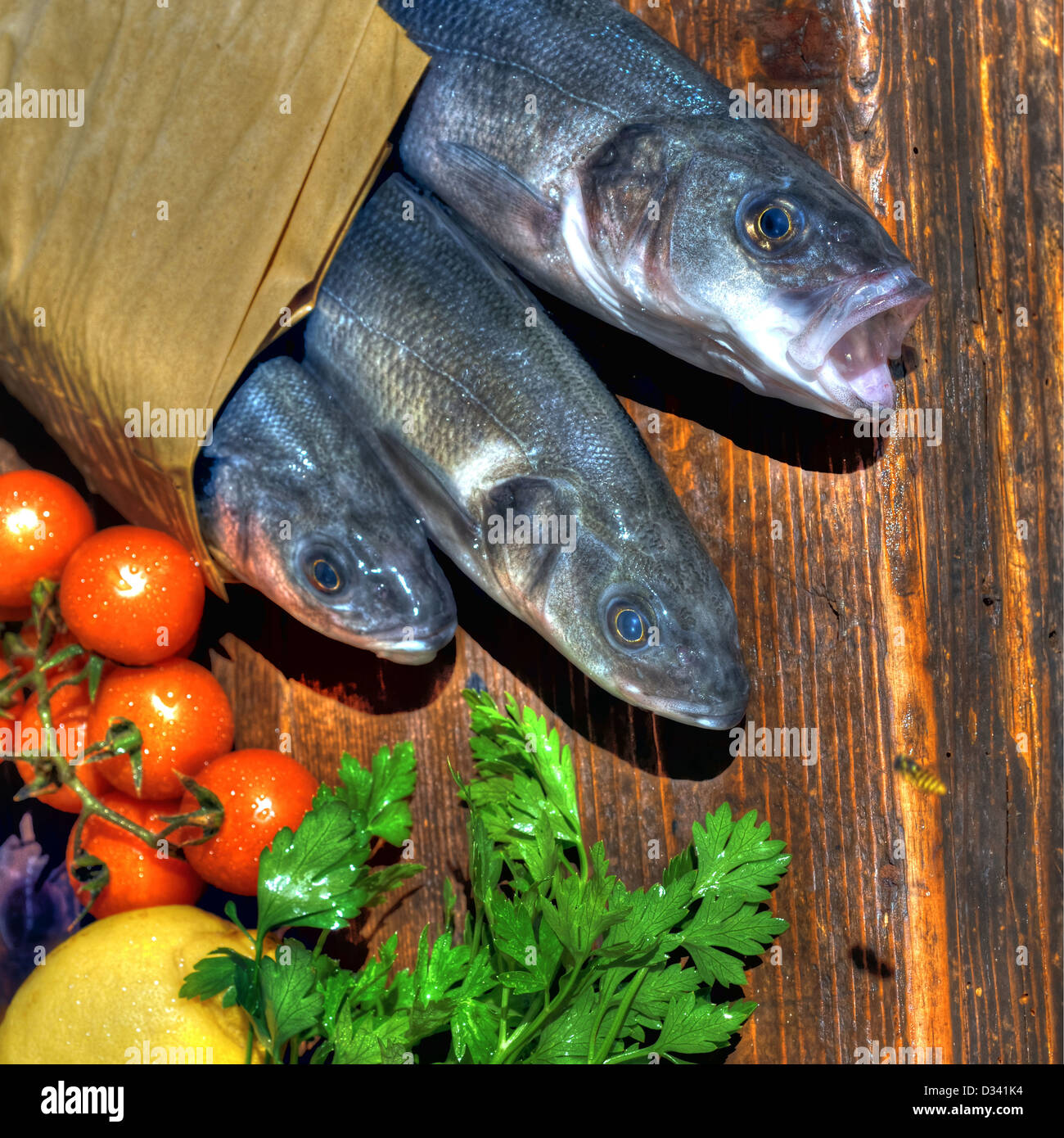No bass for dinner hi-res stock photography and images - Alamy