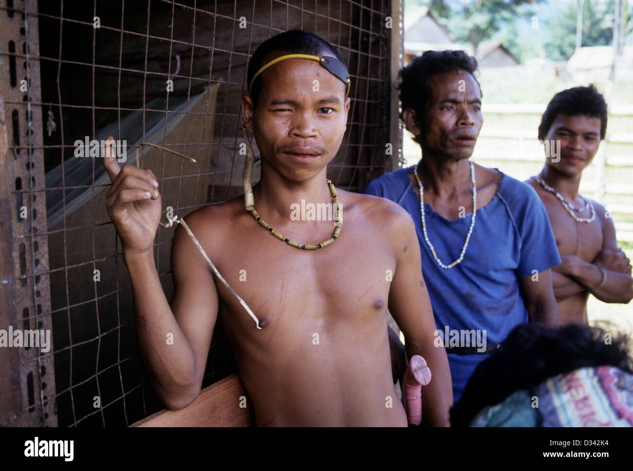 People of the Murat hill tribe in Malaysia Stock Photo - Alamy