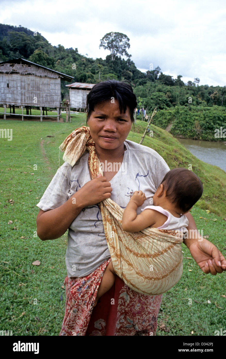 People of the Murat hill tribe in Malaysia Stock Photo - Alamy