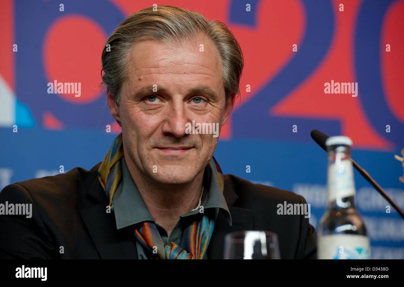 Actor Joseph Lorenz attends the press conference for the movie ...