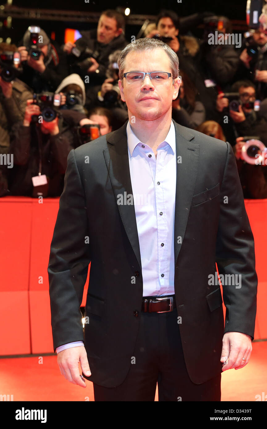 US actor Matt Damon arrives for the premiere of the movie 'Promised ...