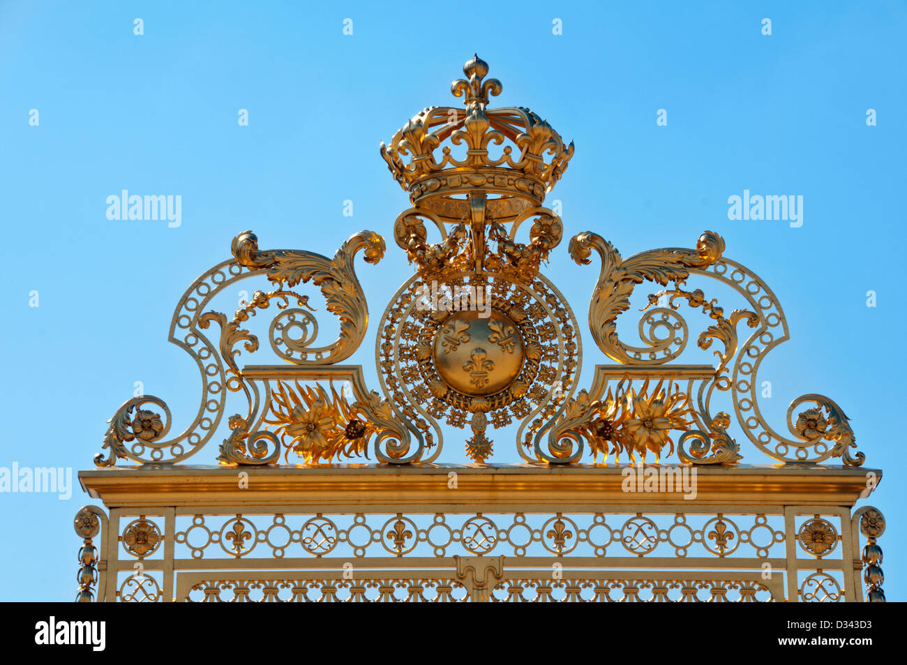 Gates of Versailles France Stock Photo - Alamy