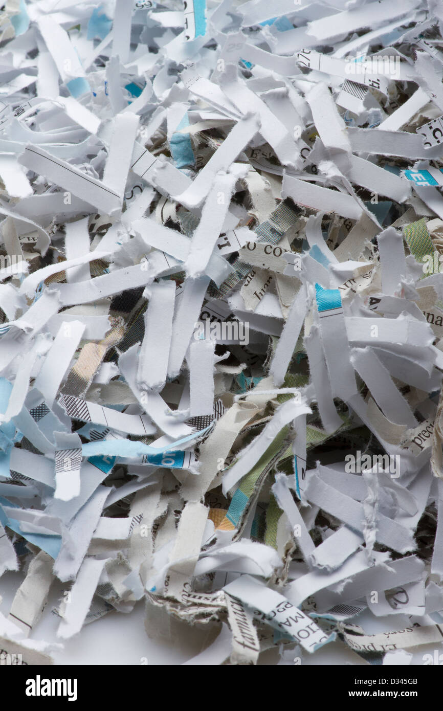 Shredded document hi-res stock photography and images - Alamy