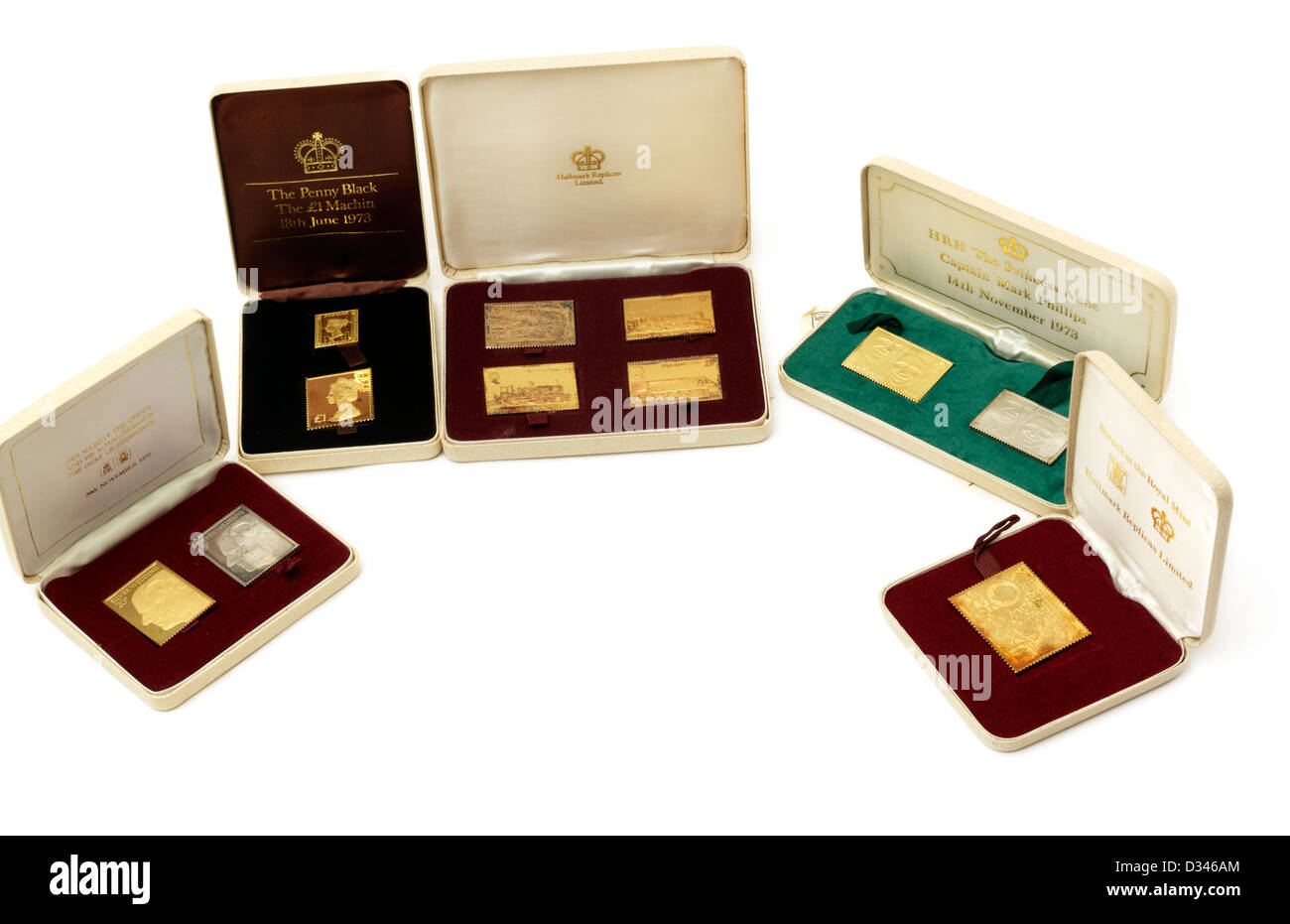 Gold stamps hi-res stock photography and images - Alamy