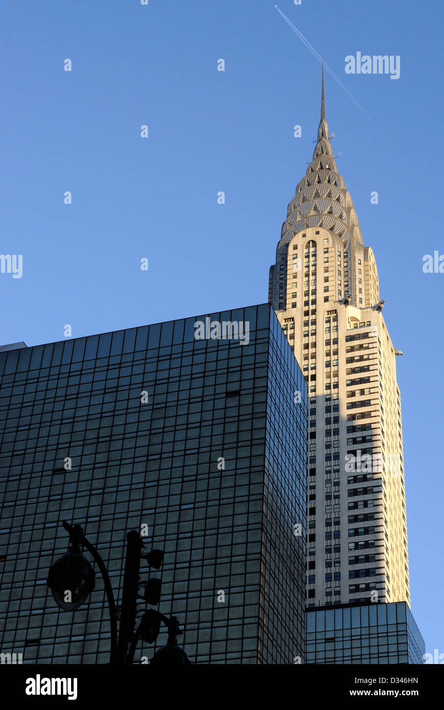 The Chrysler Building is an Art Deco style skyscraper in New York City ...