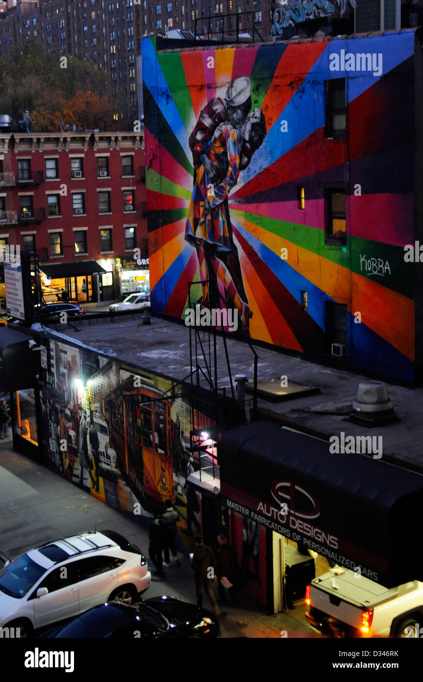 Graffiti street high line hi-res stock photography and images - Alamy