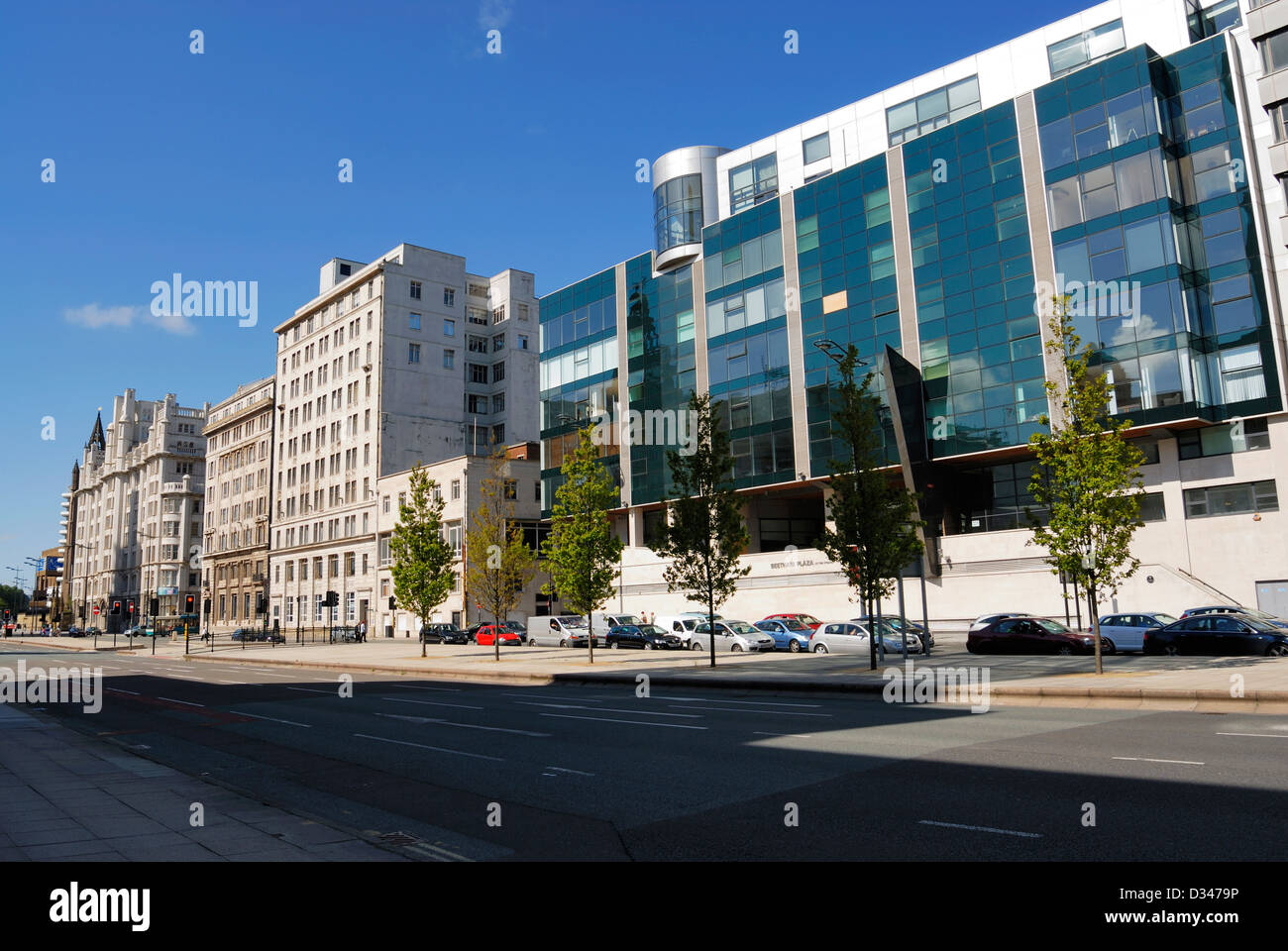 The Strand, Liverpool. The main road that runs along the waterfront ...