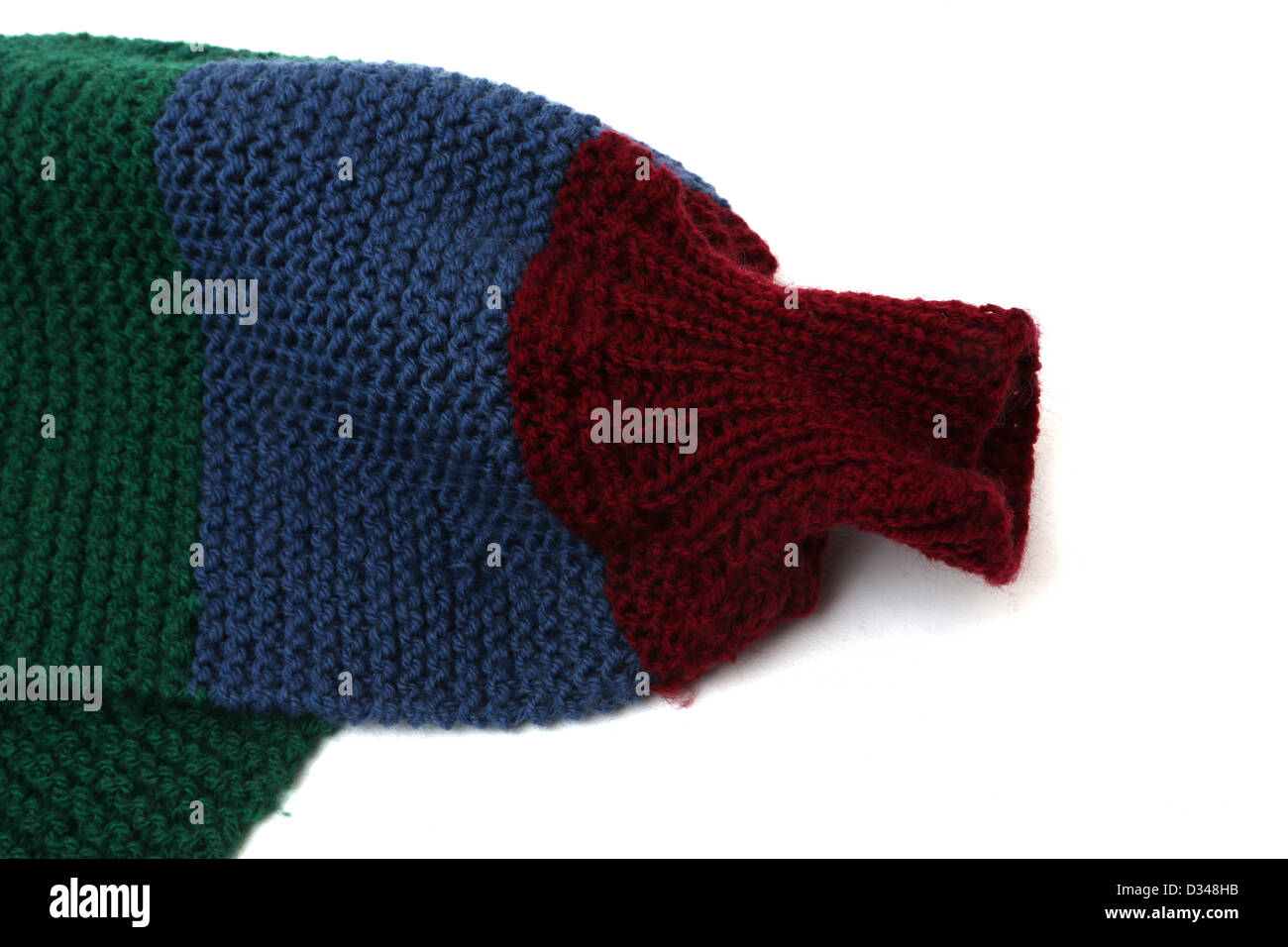 Sleeve Of A Knitted Bolero Stock Photo - Alamy