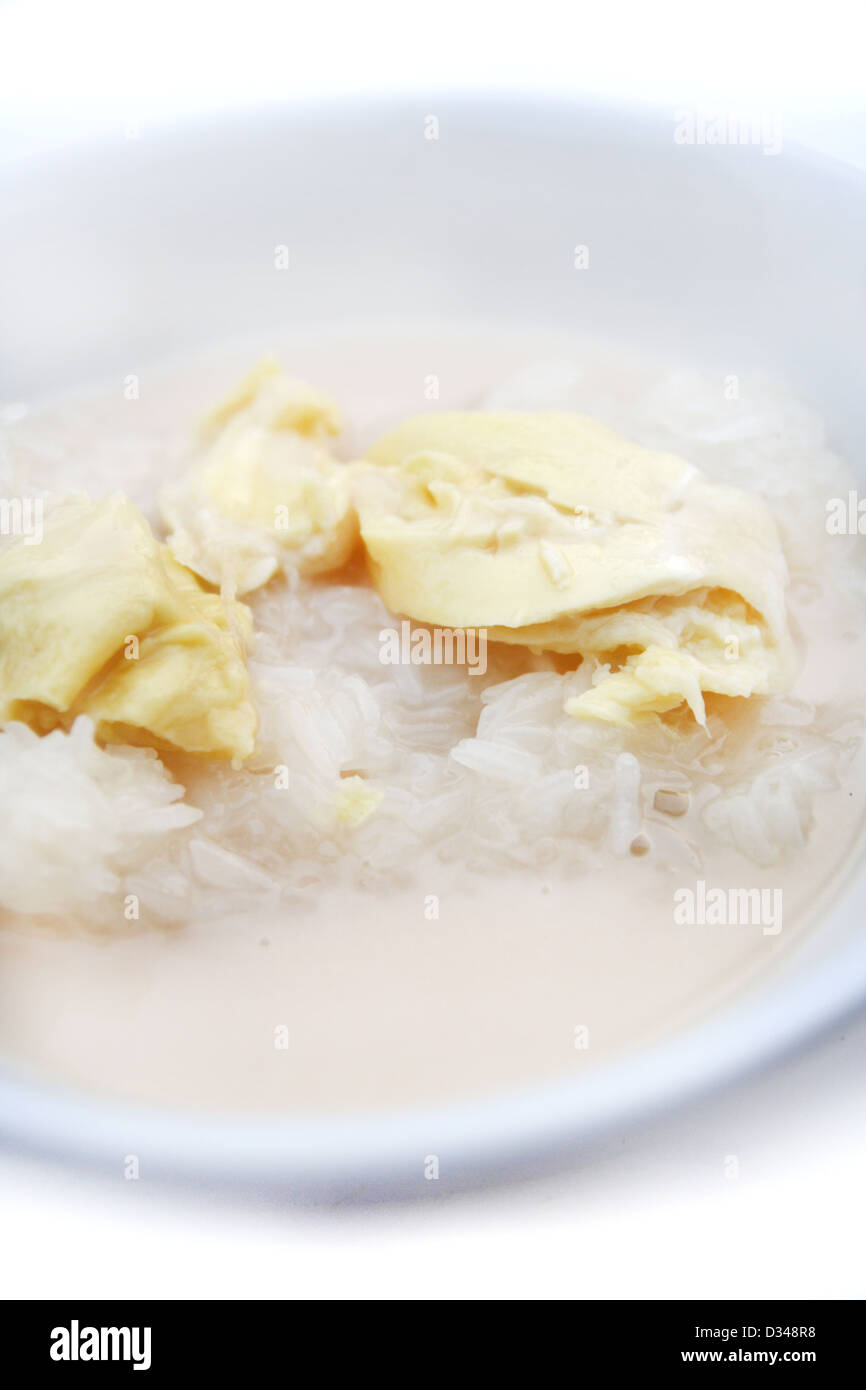 Durian in coconut milk thai hi-res stock photography and images - Alamy