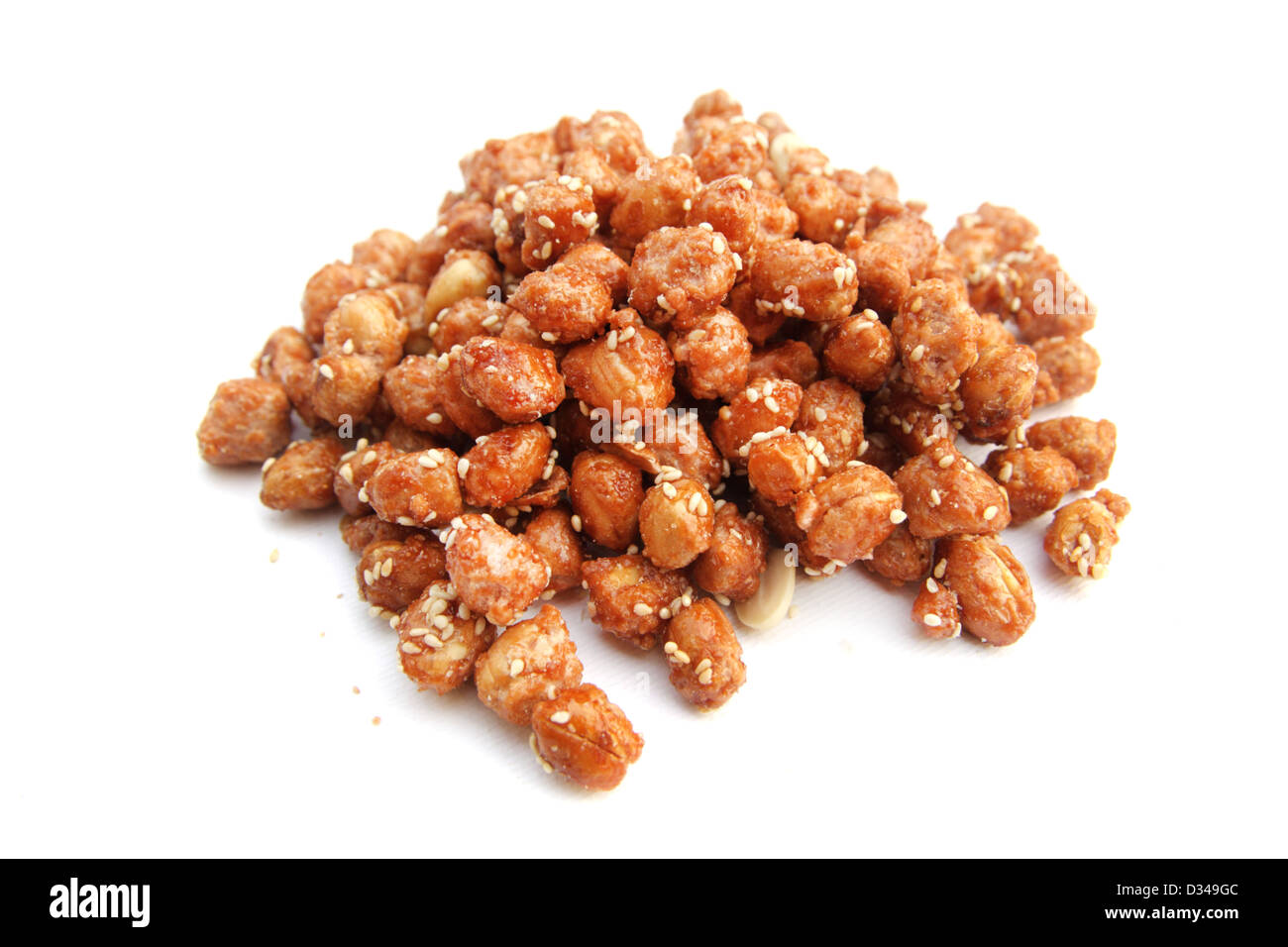 Coated Peanut With Sesame Stock Photo - Alamy