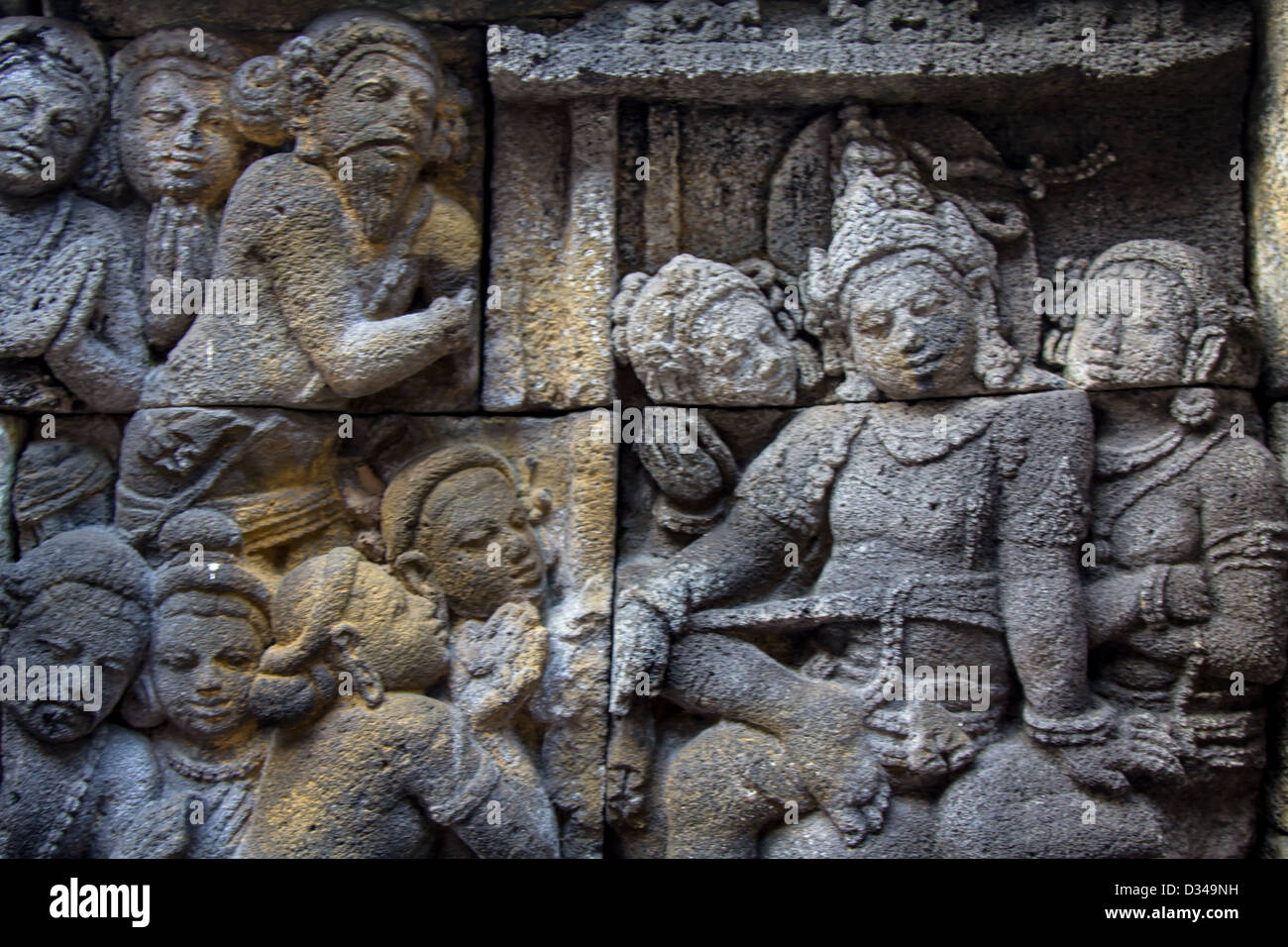 Borobudur Buddhist Temple, Java, Indonesia Stock Photo - Alamy