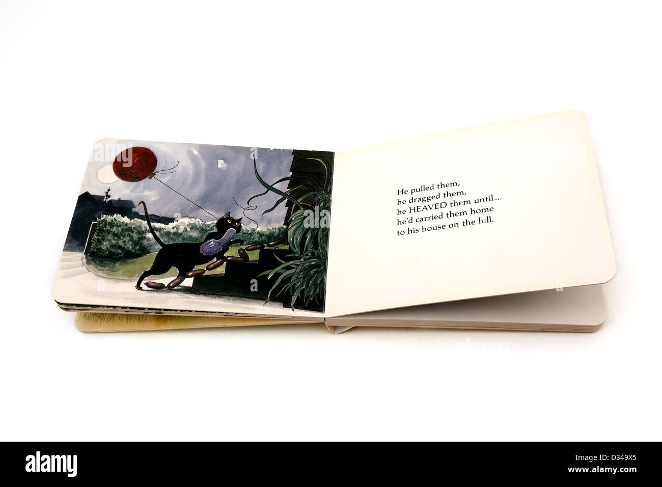 Childrens Book Slinky Malinki By Lynley Dodd Stock Photo - Alamy