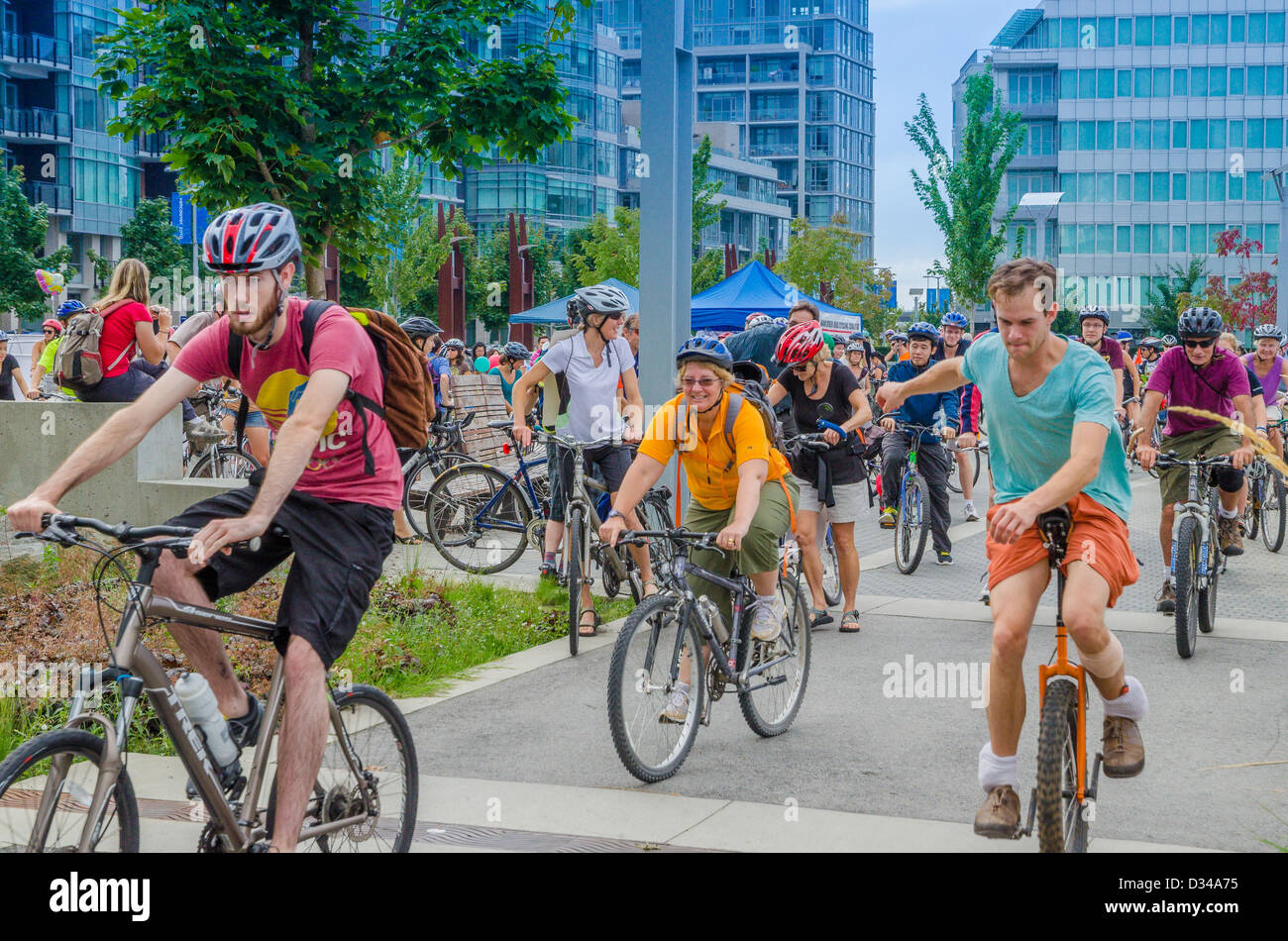 Unicycle bikes hi-res stock photography and images - Alamy